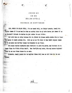 Ebon Atoll – Republic of the Marshall Islands Judiciary