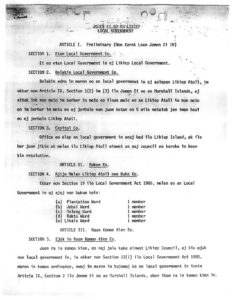 Likiep Atoll MarshalleseVersion – Republic of the Marshall Islands ...