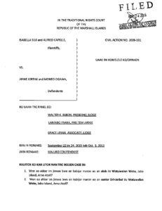 TRC_CA_09_191_mar – Republic of the Marshall Islands Judiciary